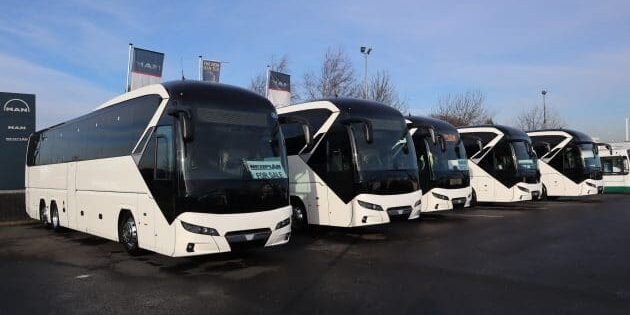 Rear view cameras and 'stop and go' for UK Neoplan Tourliner - EURO BUS ...